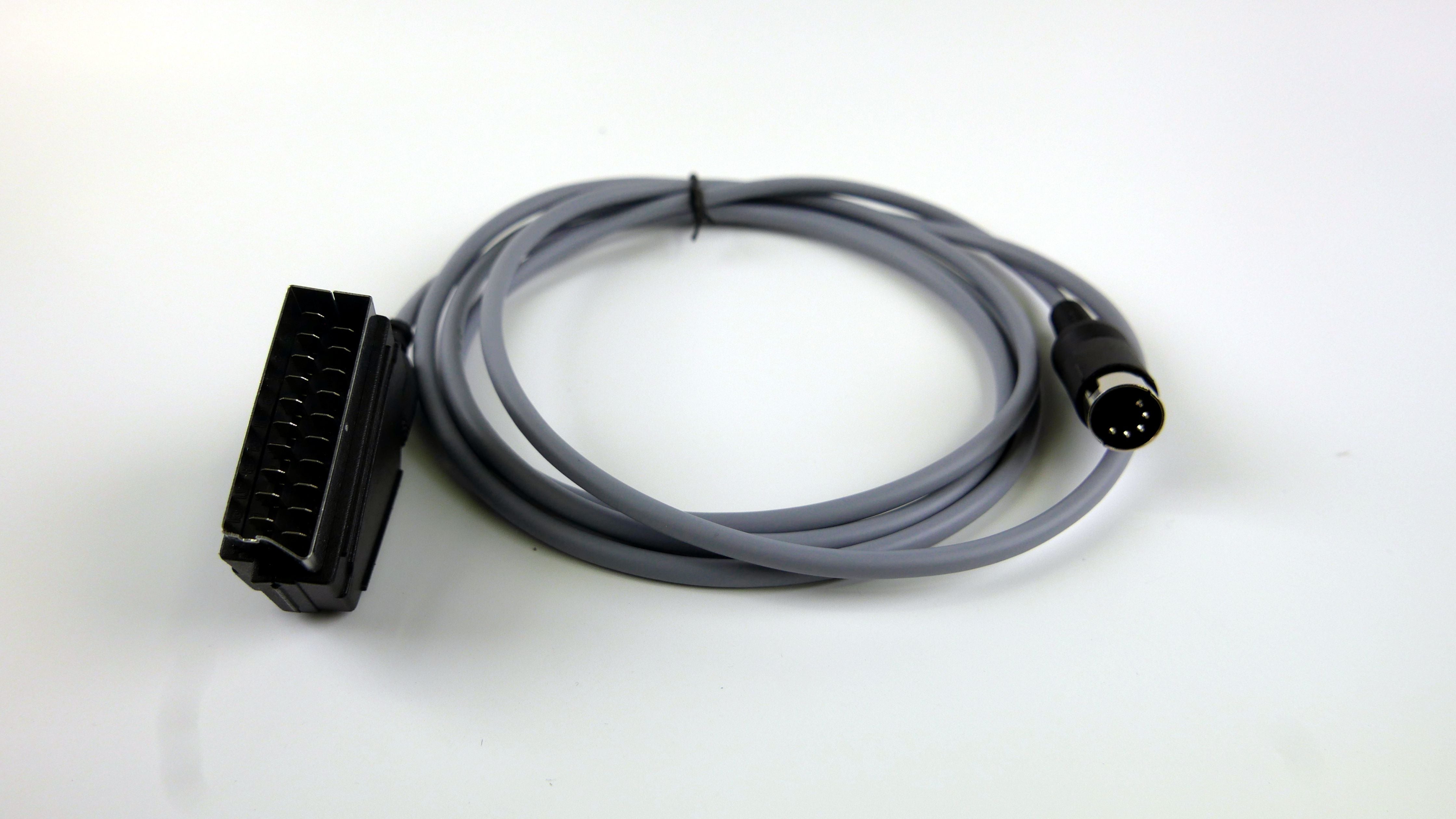 Commodore C64 / C128 an TV SCART (S-Video) Kabel – Digital Retro