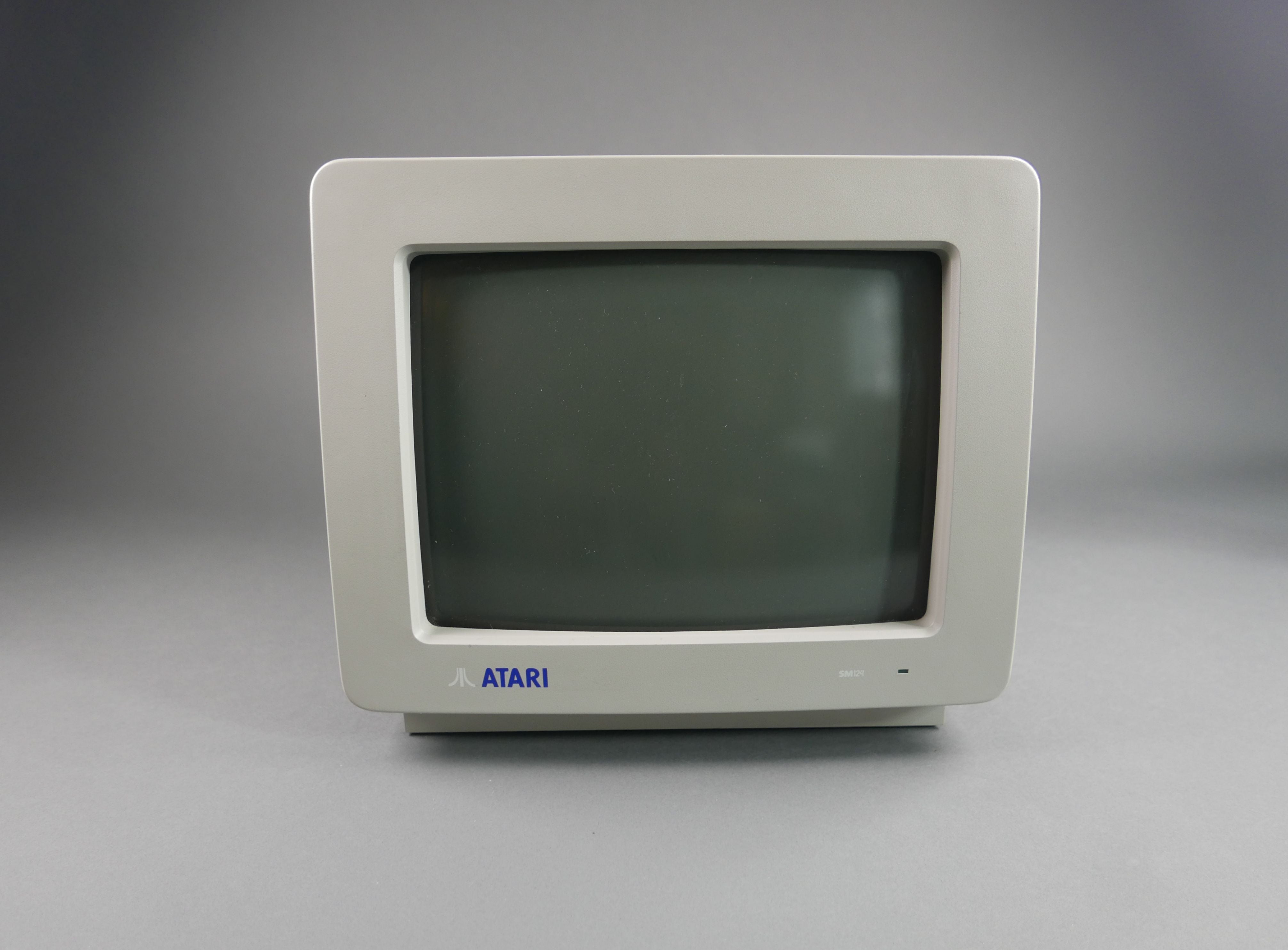 Atari SM124 Monochrom Monitor – Digital Retro
